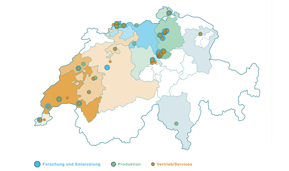 Den Pharma-Standort Schweiz interaktiv entdecken - Interpharma