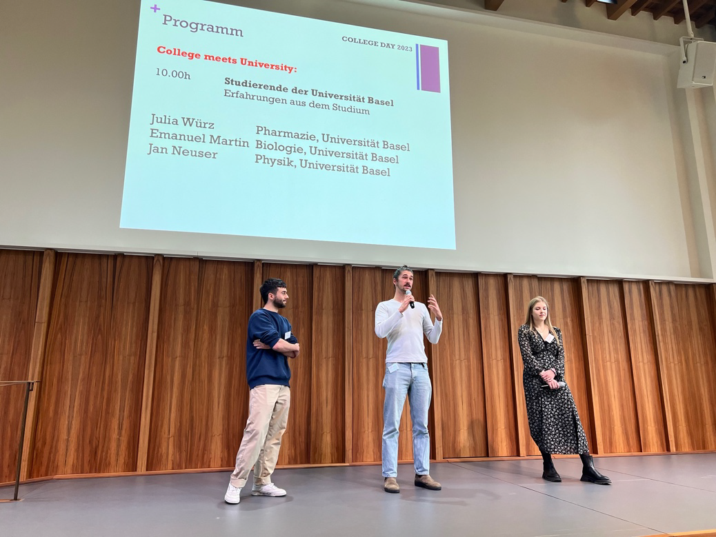 Der trinationale BioValley College Day 2023 an der Universität Basel ...
